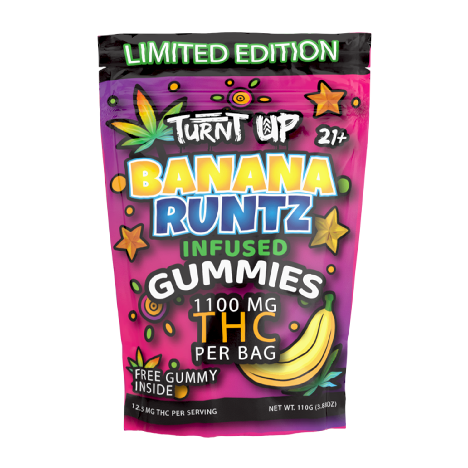 Limited Edition Gummies - Banana Runtz – Turnt Up